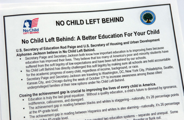 No Child Left Behind Act - Let's Go Learn