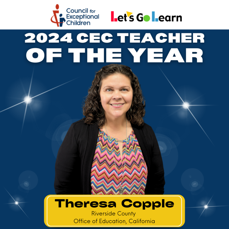 Celebrating the 2024 CEC Teacher of the Year Announcement